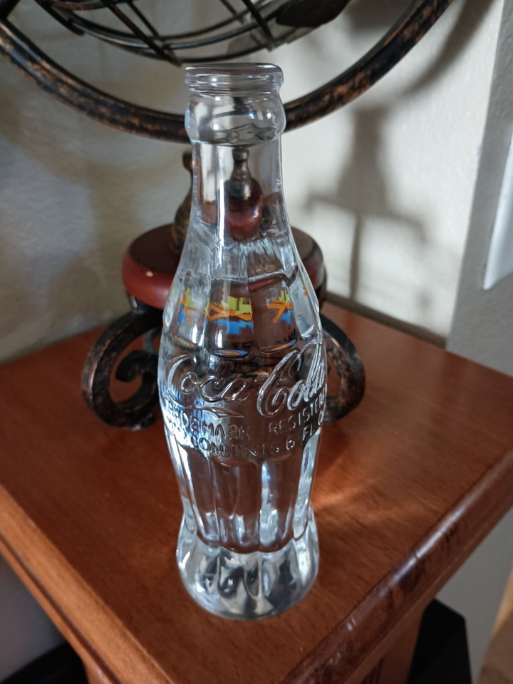 Salt Lake City Olympics 2002 #89 Of 2002 - Solid 24% Lead Crystal Coke ...