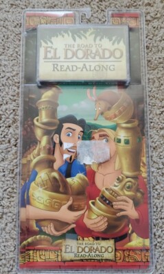 The Road To El Dorado Read-Along Audio Cassette with Paperback Book New ...