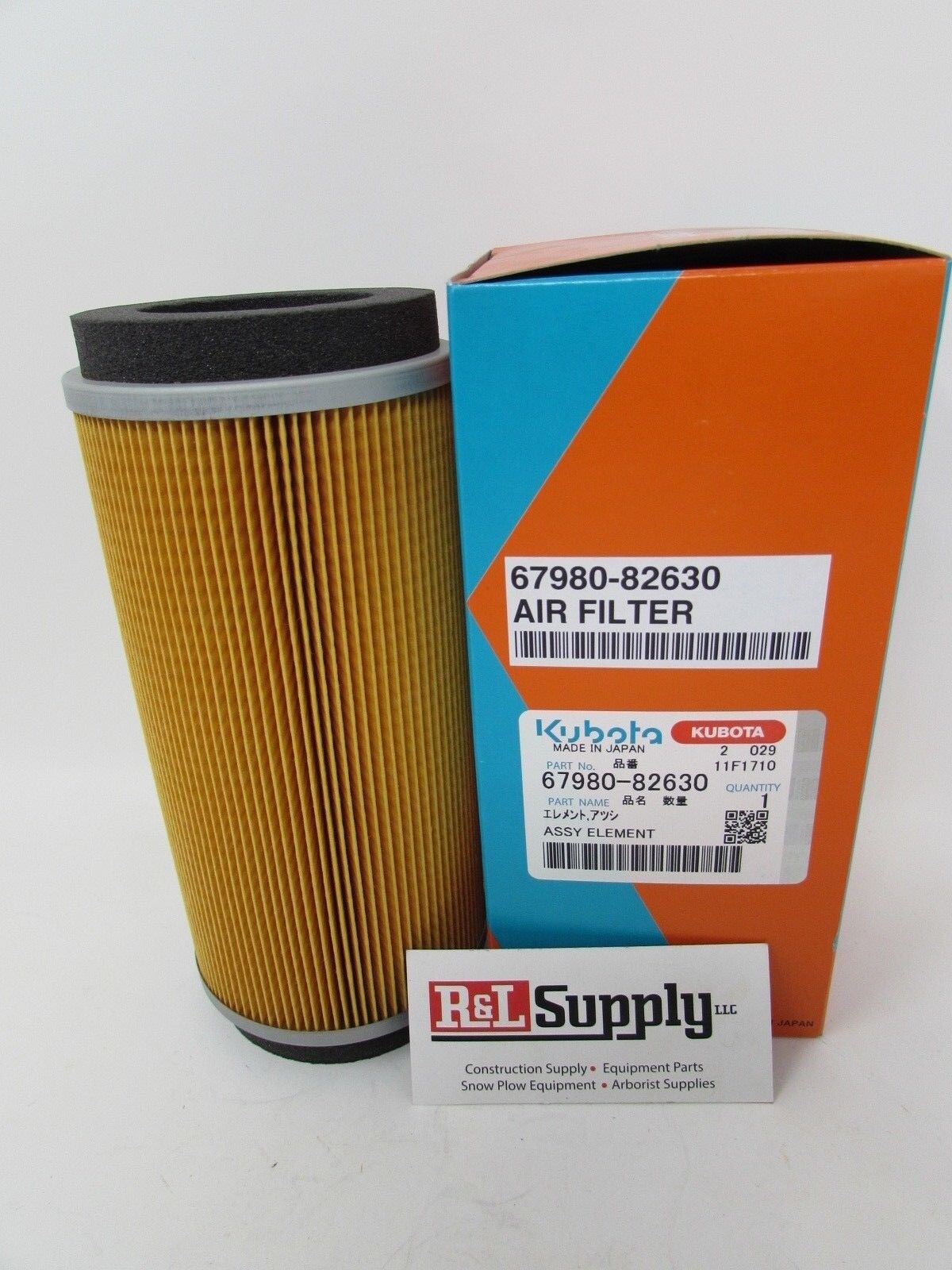 NEW GENUINE KUBOTA AIR FILTER ELEMENT PART # 67980-82630 | eBay
