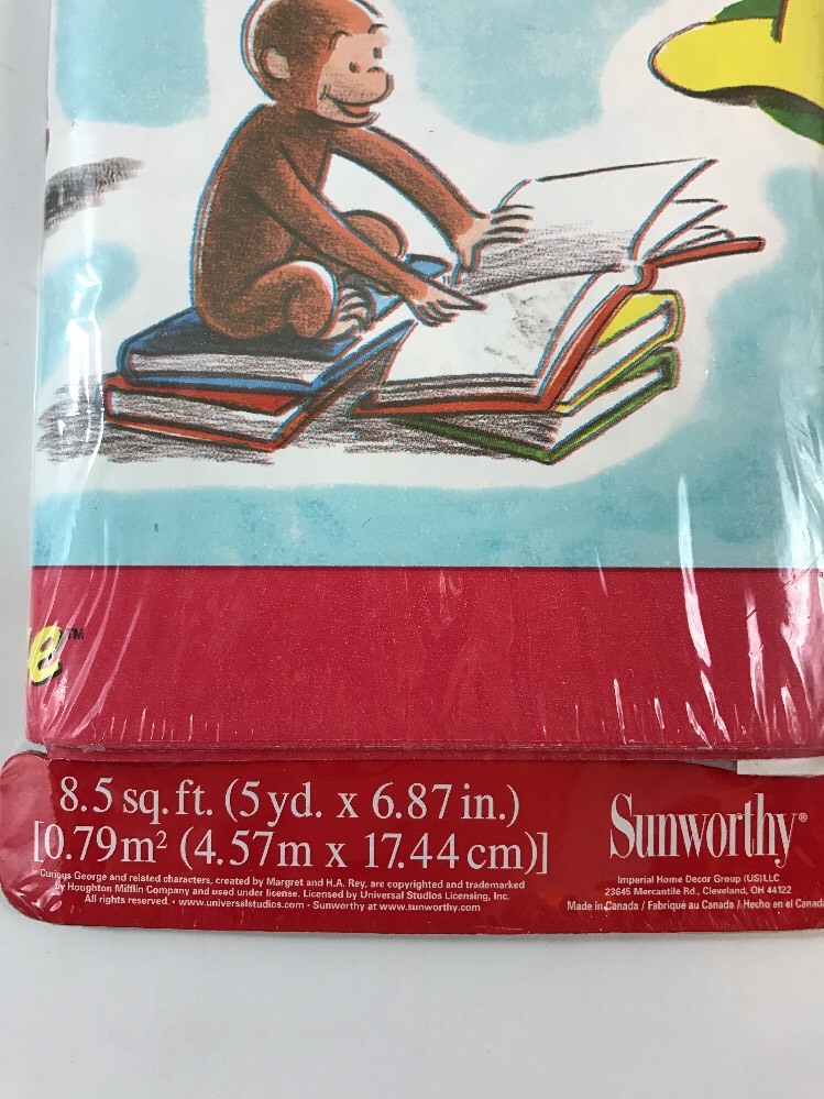 Curious George Wallpaper Border