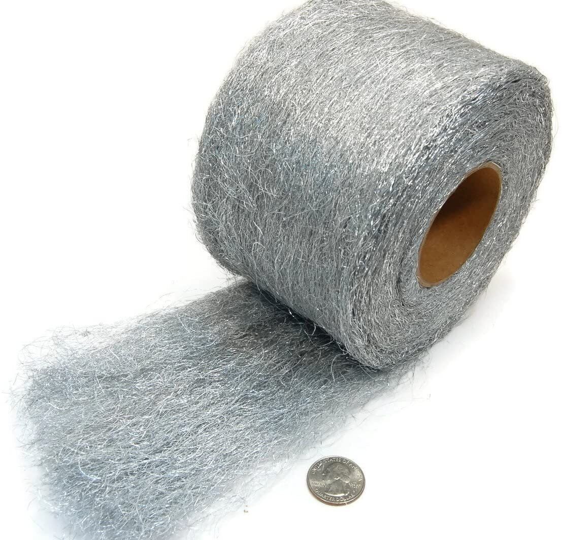 Aluminum Wool (COARSE Grade) - 1lb Roll - by Rogue River Tools. Soft ...