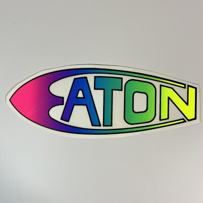 Mike Eaton Surfboards 8" x 2 7/8" Vintage Surf Decal | eBay