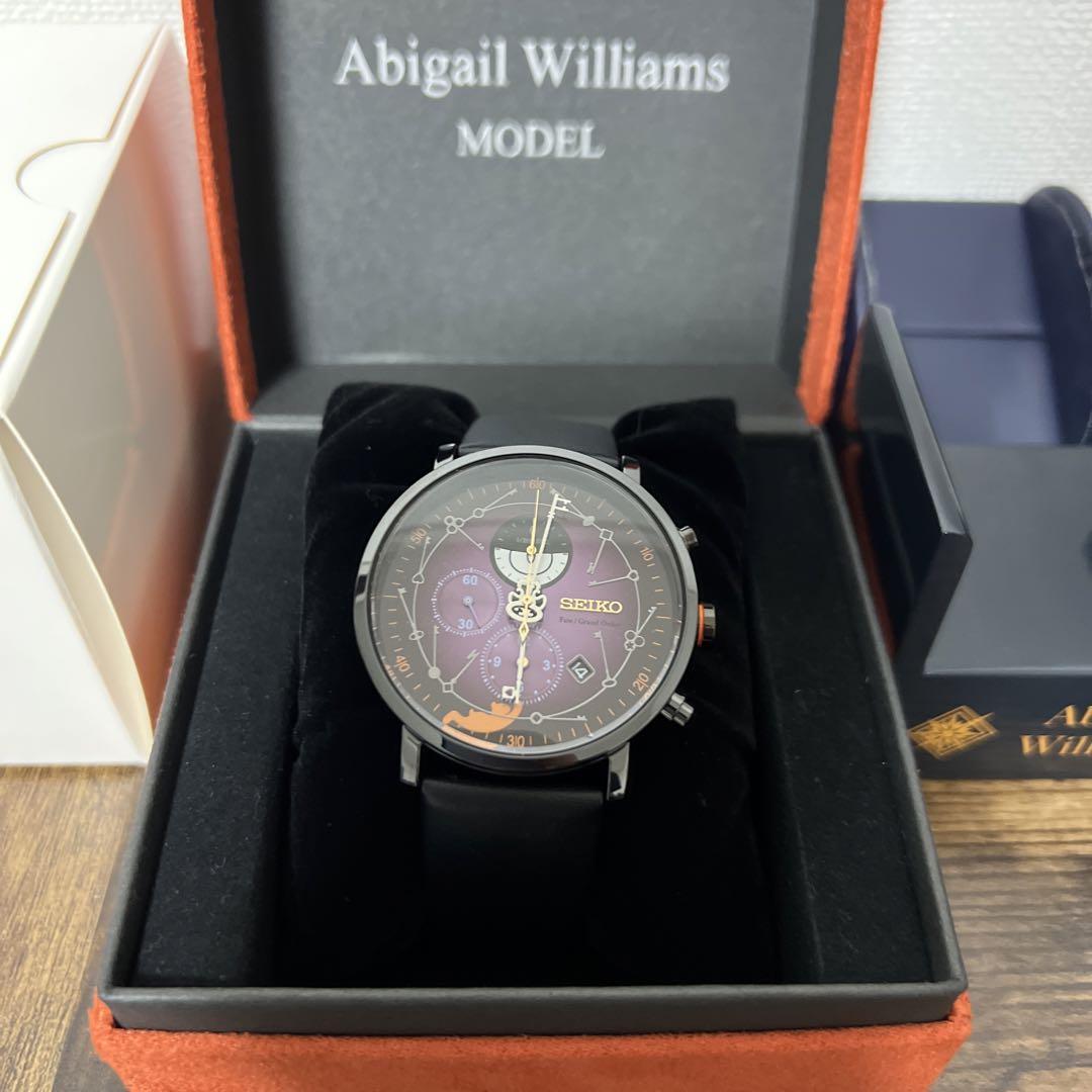 Seiko Limited Edition FGO Abigail Model Purple Blk Qu… - Gem