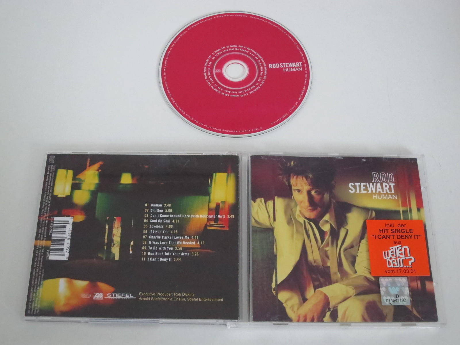 Rod Stewart / Human (Atlantic 7567-83411-2) CD Album | eBay