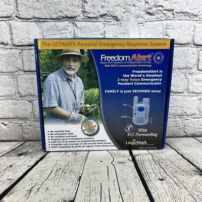LogicMark Freedom Alert 35511 2-Way Voice Emergency Communication ...