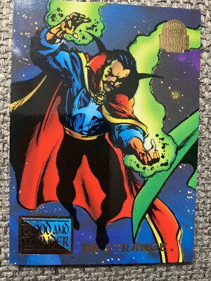 1994 Marvel Universe Blood and Thunder Dr. Strange #55 MINT CARD | eBay