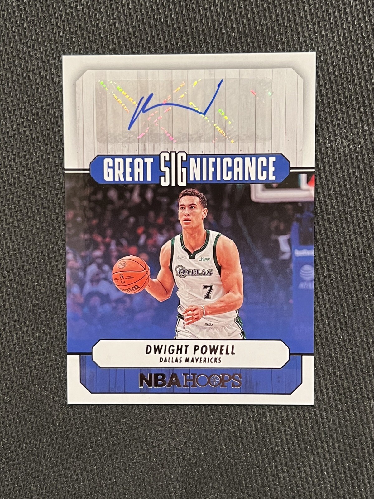 DWIGHT POWELL 2022-23 NBA Hoops GREAT SIGnificance Autograph AUTO Ink ...