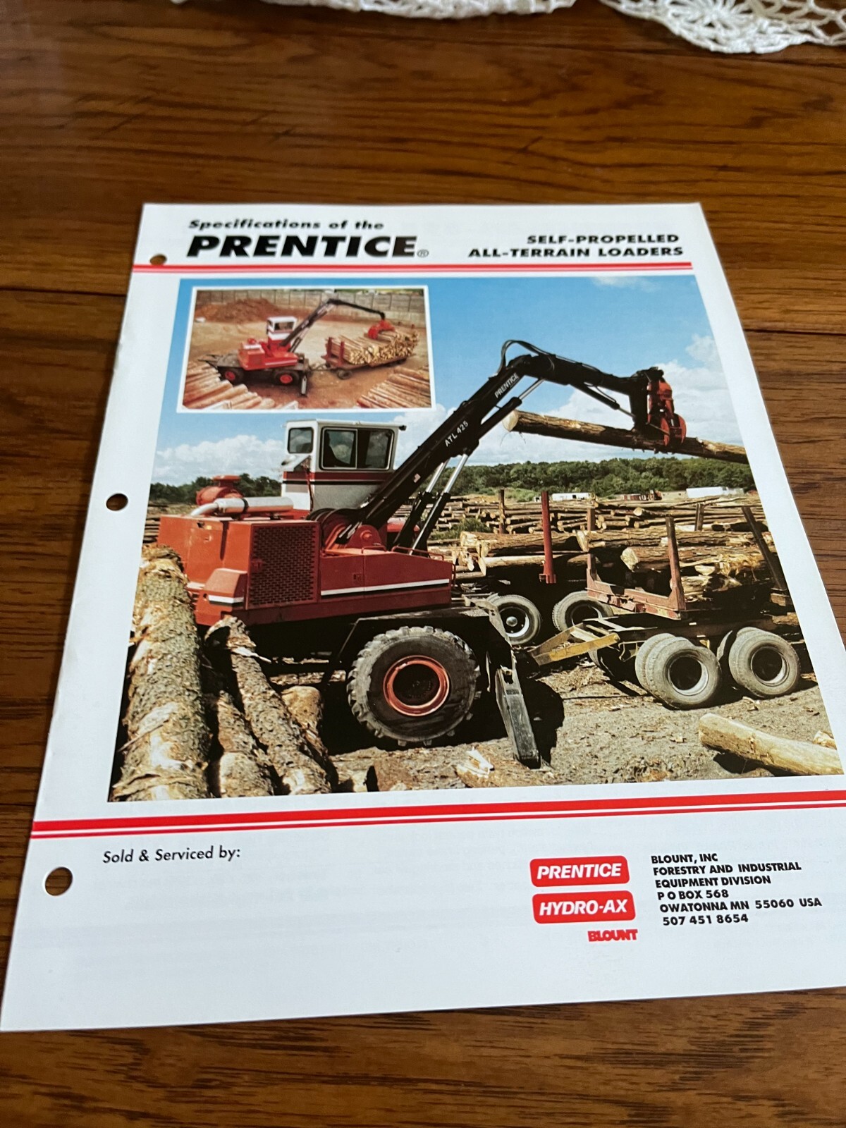 Prentice Self Propelled All Terrain Loaders Brochure FCCA | eBay