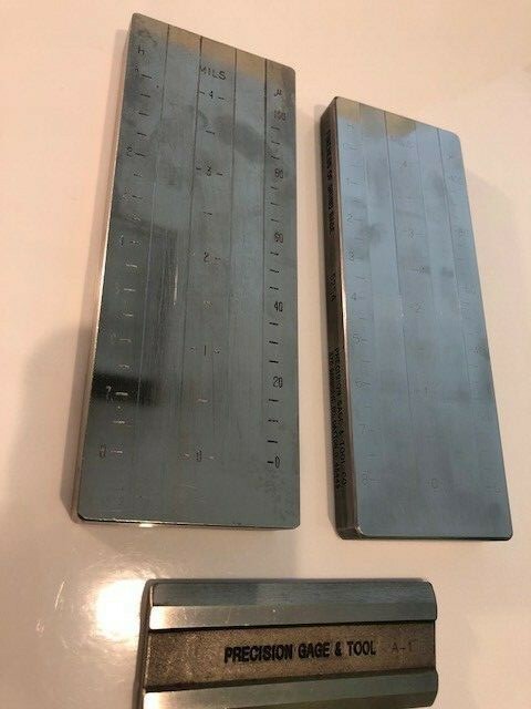 Precision Gage and Tool Co. - Fineness of Grind gauges | eBay