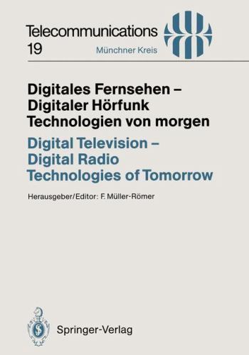 Telecommunications Ser.: Digitales Fernsehen, Digitaler Hörfunk/Digital ...