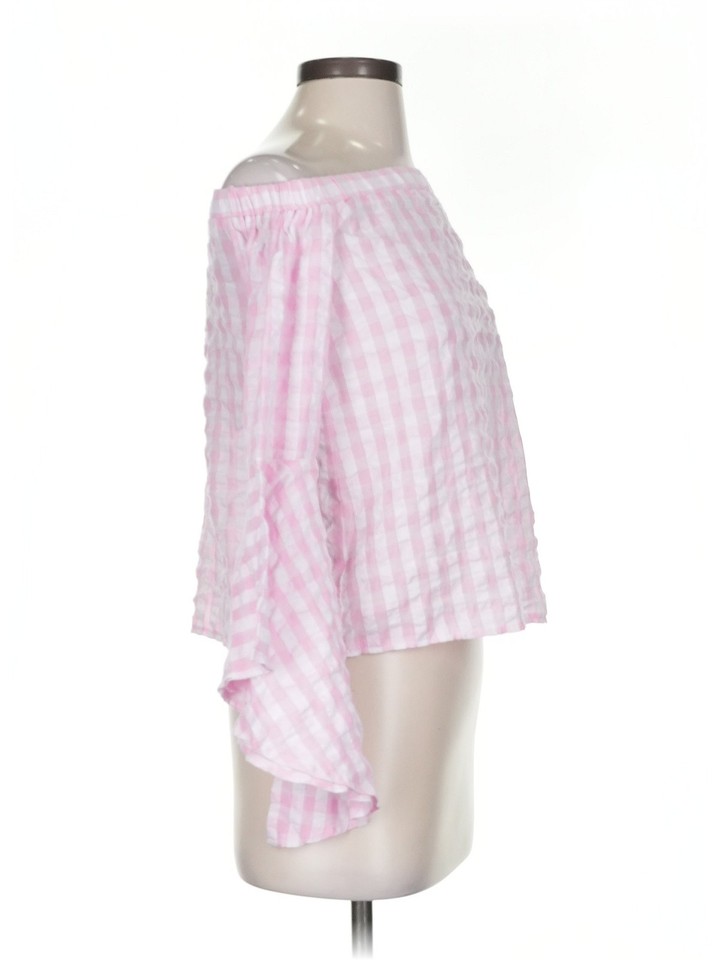 SEEK The Label Women Pink 3/4 Sleeve Blouse S | eBay