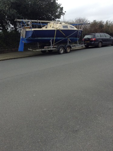 sailing boat anderson 22 lifting keel no trailer | eBay UK