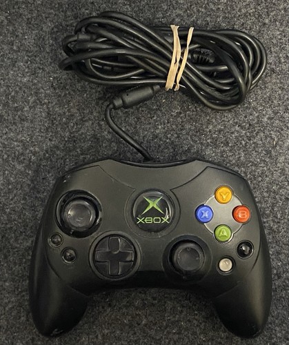 Microsoft Original Xbox Controller S Type Black (used Working) | eBay