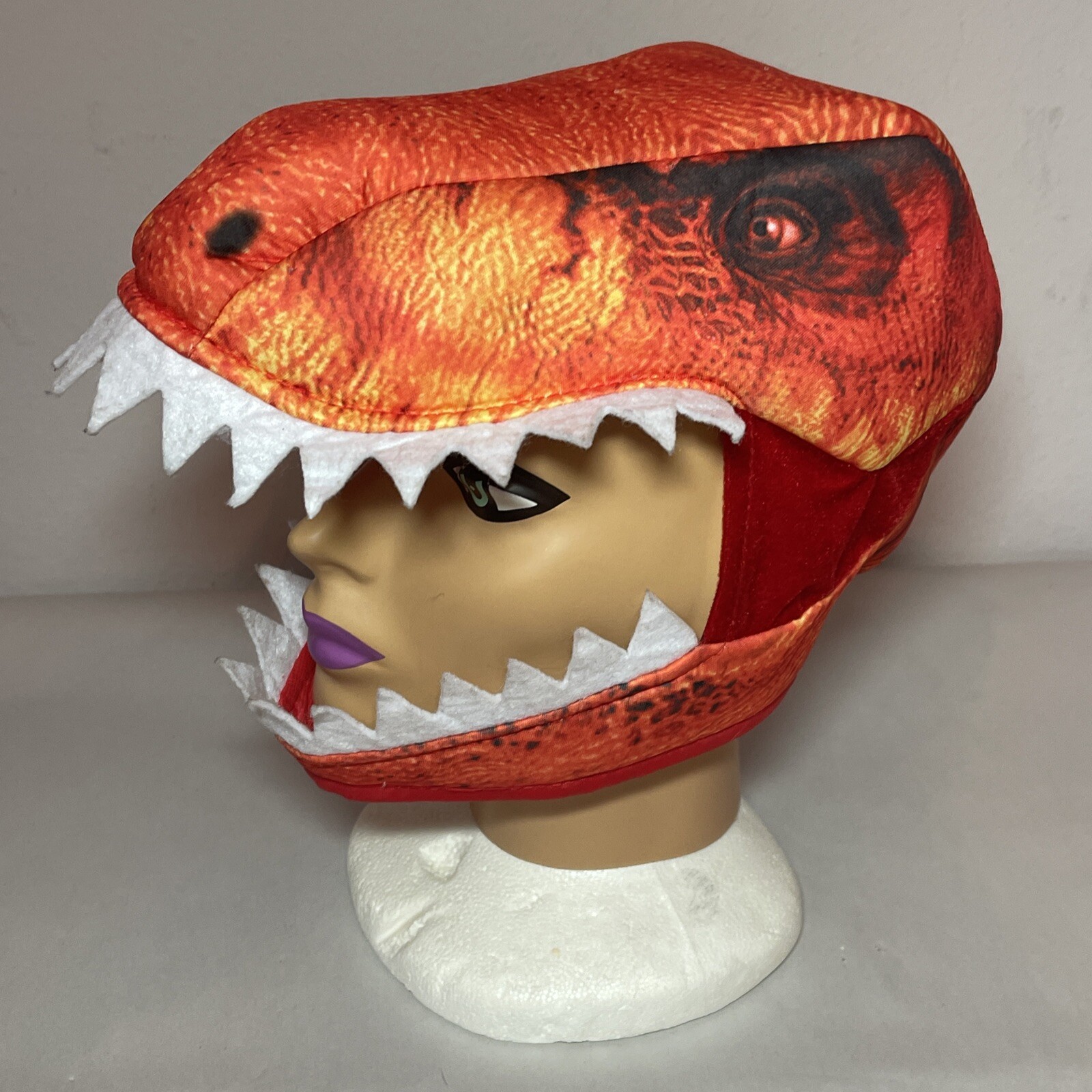 Jurassic World Velociraptor Orange Raptor Fabric Dino… - Gem