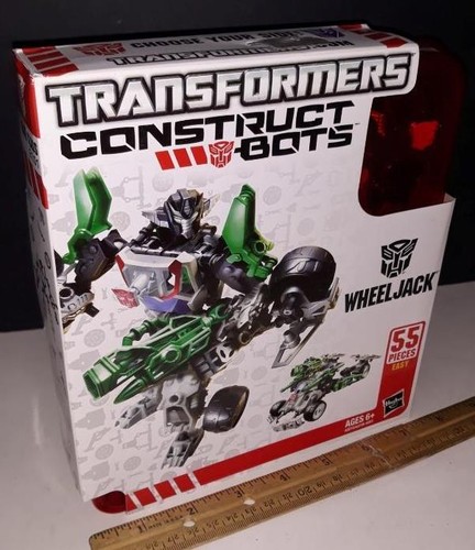 Transformers Construct Bots Wheeljack Hasbro New Sealed Buildable 2013 ...