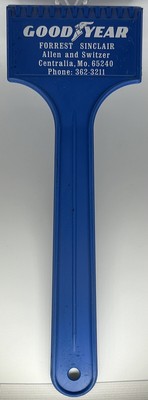 Vintage Good Year Tires Ice Scraper Sinclair Advertisement Centralia ...