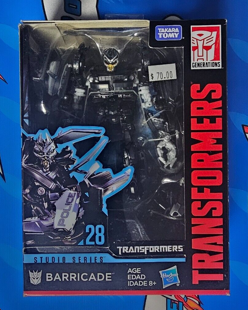Transformers Studio Series Barricade 28 Deluxe Class Action Figure | eBay