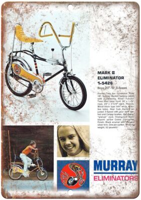 Murray Eliminator Mark II Bicycle Ad Reproduction Metal Sign B279 | eBay