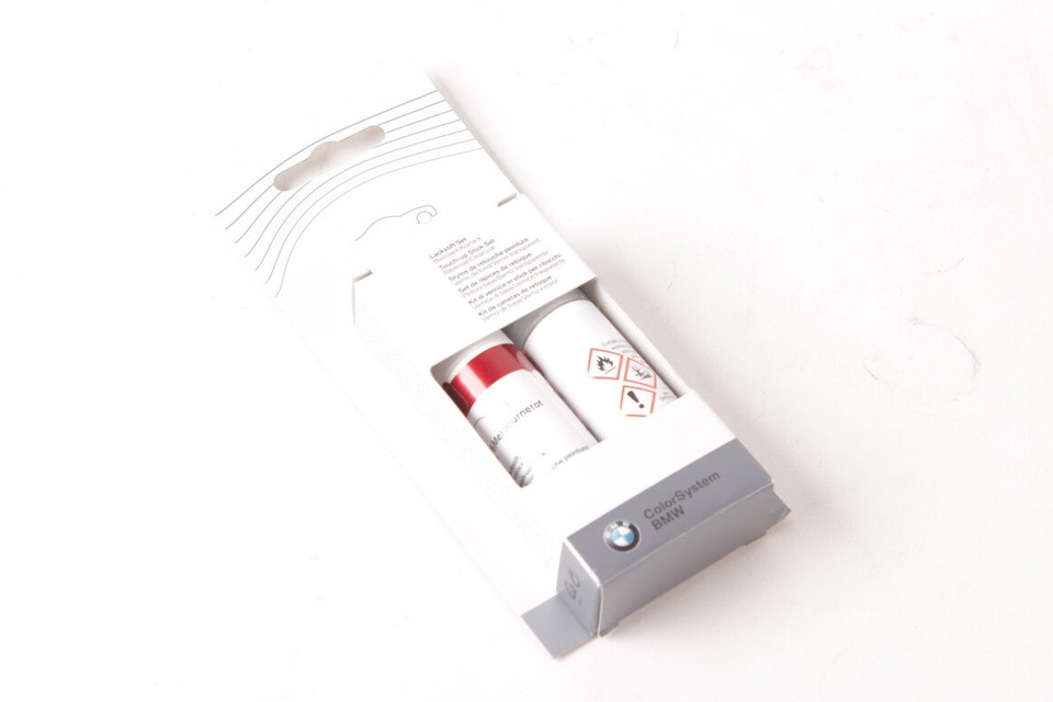 Genuine BMW Touch Up Paint Stick 2x12ml Melbourne Red Metallic A75 | eBay