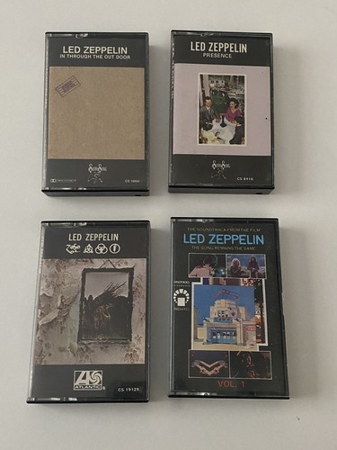 Vintage Rock Cassette Tape Lot Led Zeppelin Lot Of 4 | eBay