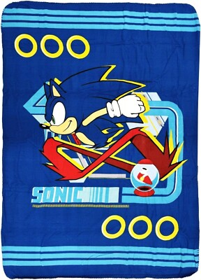 Sonic Coperta - Plaid Divano per Bambini 100x140cm - Coperta Letto ...