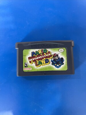 gameboy advance mario pinball land | eBay