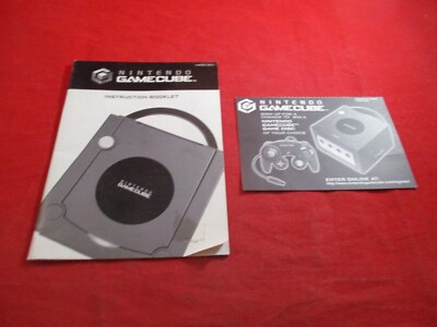 Nintendo Gamecube Console System Instruction Manual Booklet + Insert ...