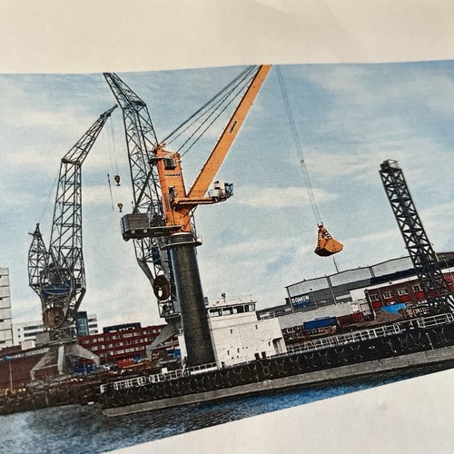 PIER TERMINAL Crane WATERFRONT N Scale PLASTIC | eBay