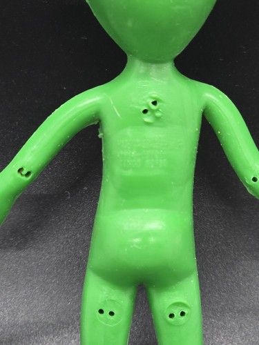 Green Space Alien 3.5" Tall Toy Bendy Bendable Figure Roswell Area 51 ...