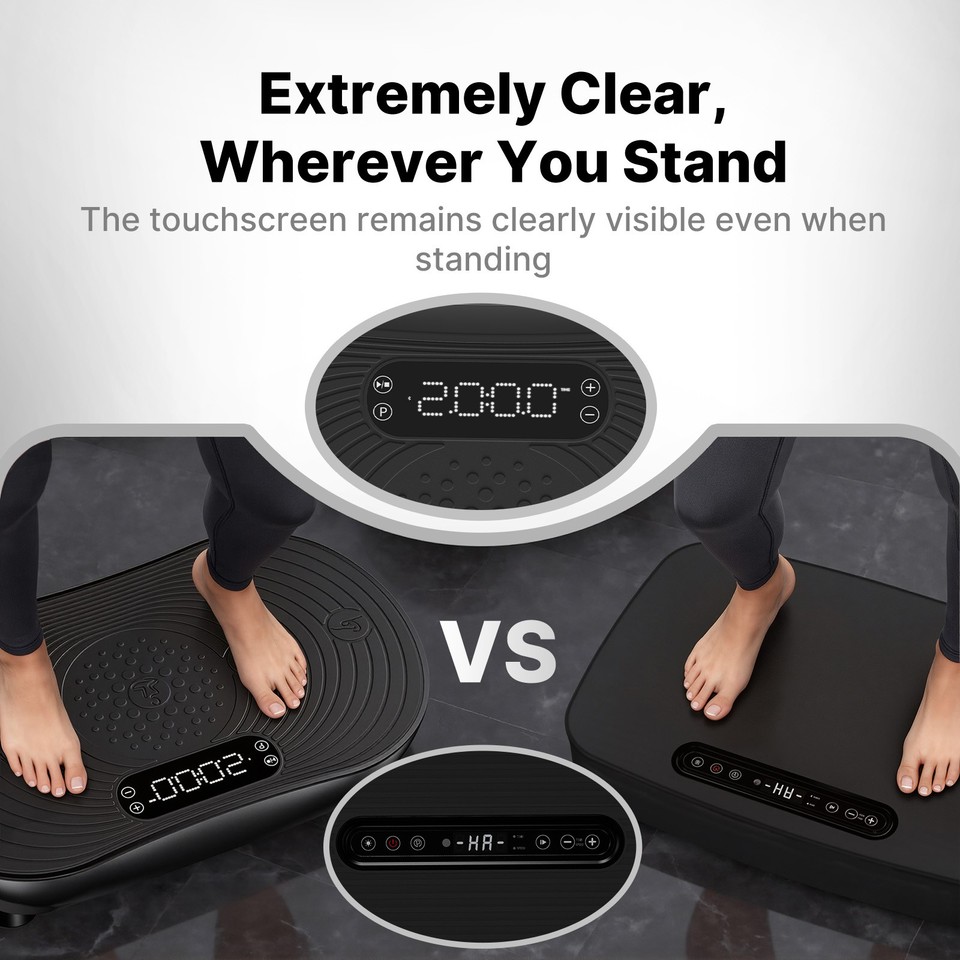 MERACH ‎V33 Vibration Plate Exercise Machine for Lymphatic Drainage ...