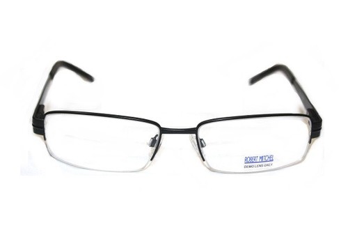 Robert Mitchel Eyewear RM 2001 Mens Half Rim Eyeglass Frames 57-18-145 ...