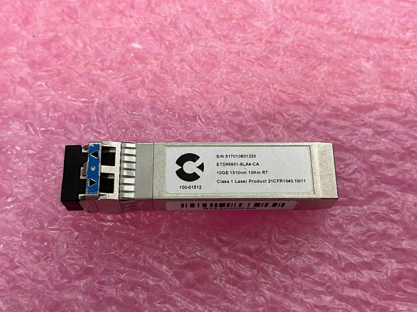 CALIX 100-01512 SFP+ 10G LR 1310nm 10km RT BVL3AMDFAA | eBay