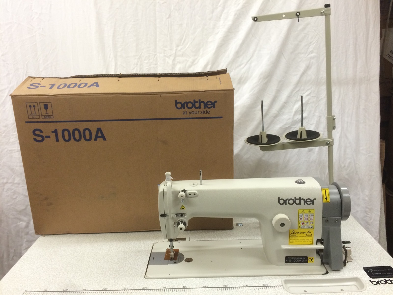 Brother S-1000A-3 INDUSTRIAL LOCKSTITCH SEWING MACHINE With Silent ...