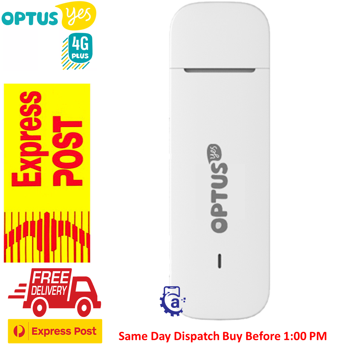 OPTUS (HUAWEI E3372 LTE CAT 4) USB MODEM 4G PLUS Free Express Shipping ...