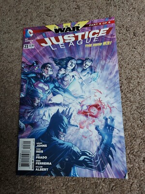 DC Comics Trinity War Justice League #23 The New 52 2011 Geoff Johns ...