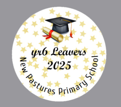 Personalised Year 6 Leaver Leaving Graduation Stickers 2025 Gifts Party ...