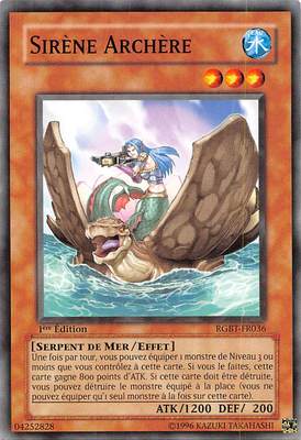 Yu-Gi-Oh - Mermaid Archer (RGBT-FR036) | eBay