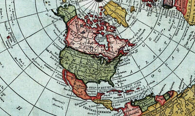 New Standard Map the World Alexander Gleason | Grelly USA