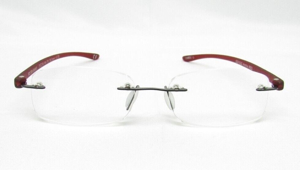 Foster Grant Rimless Reading Glasses w. Case ARCHIE RED 51/16-144 ...