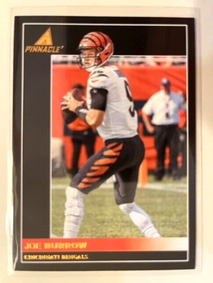 NFL - Joe Burrow 2021 Panini Chronicles Pinnacle - Bengals | eBay