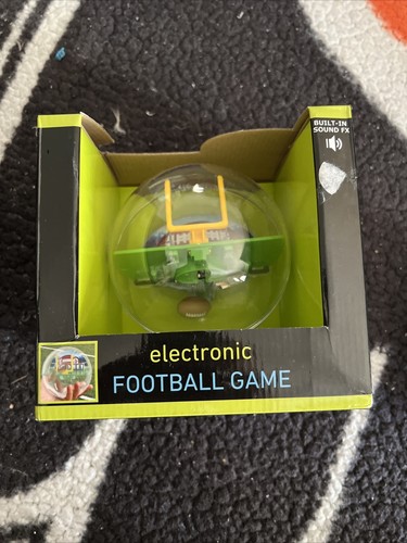 Football Handheld Game Electronic Sharper Image Sound LED Light Toy kid ...