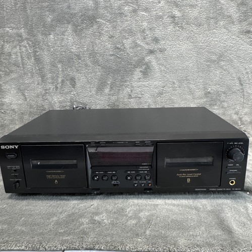 Sony TC-WE475 Dual Cassette Deck Auto Reverse Player Recorder with ...
