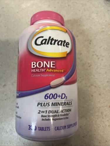 Bone Health Advanced 600mg Calcium, Vitamin D3 Plus Minerals, 320 ...