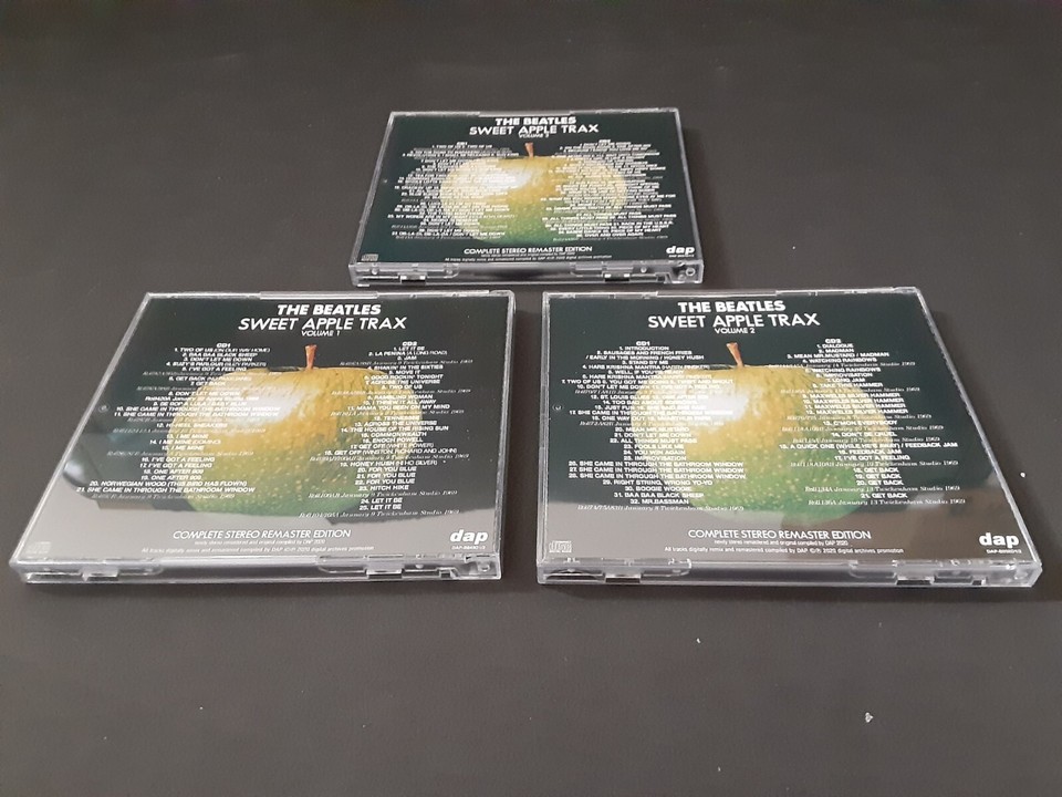 Beatles Sweet Apple Trax Volumes One, Two, & Three 6 Cd Set Import From ...