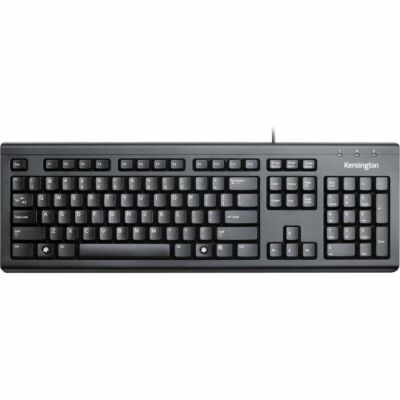 Kensington K64370A 104-Key Keyboard for Life Metal Back USB Spill ...