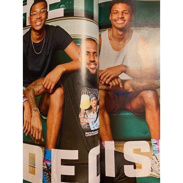 LEBRON JAMES & SONS sports illustrated SERENA WILLIAMS sue bird AARON ...
