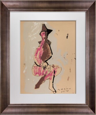Marino MARINI Lithograph SIGNED Ltd EDITION Sopresa 1949 w/FRAME | eBay
