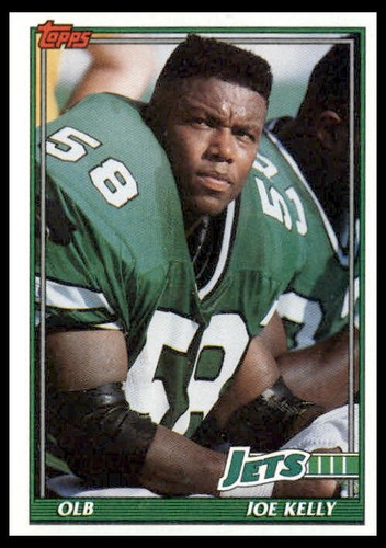 1991 Topps #475 Joe Kelly New York Jets Football Card | eBay