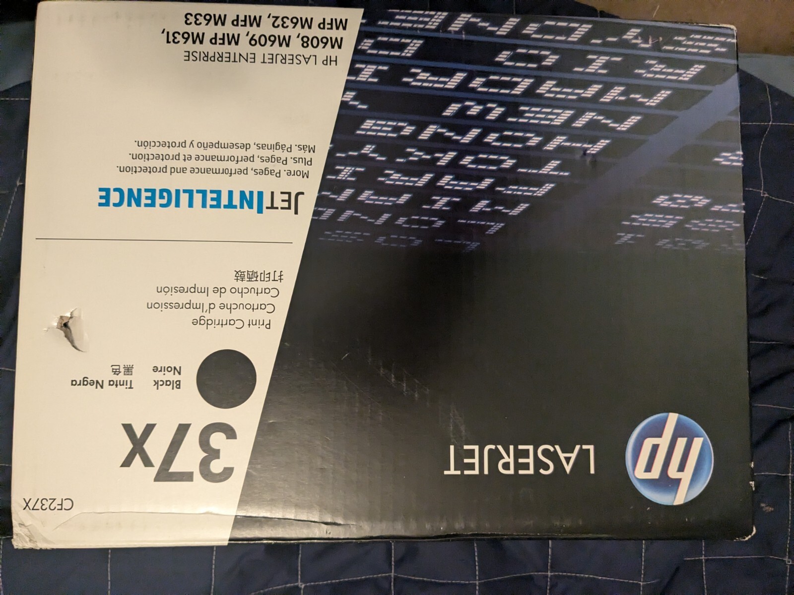 HP LASERJET 37X BLACK PRINT CARTRIDGE CF237X (34F) | eBay