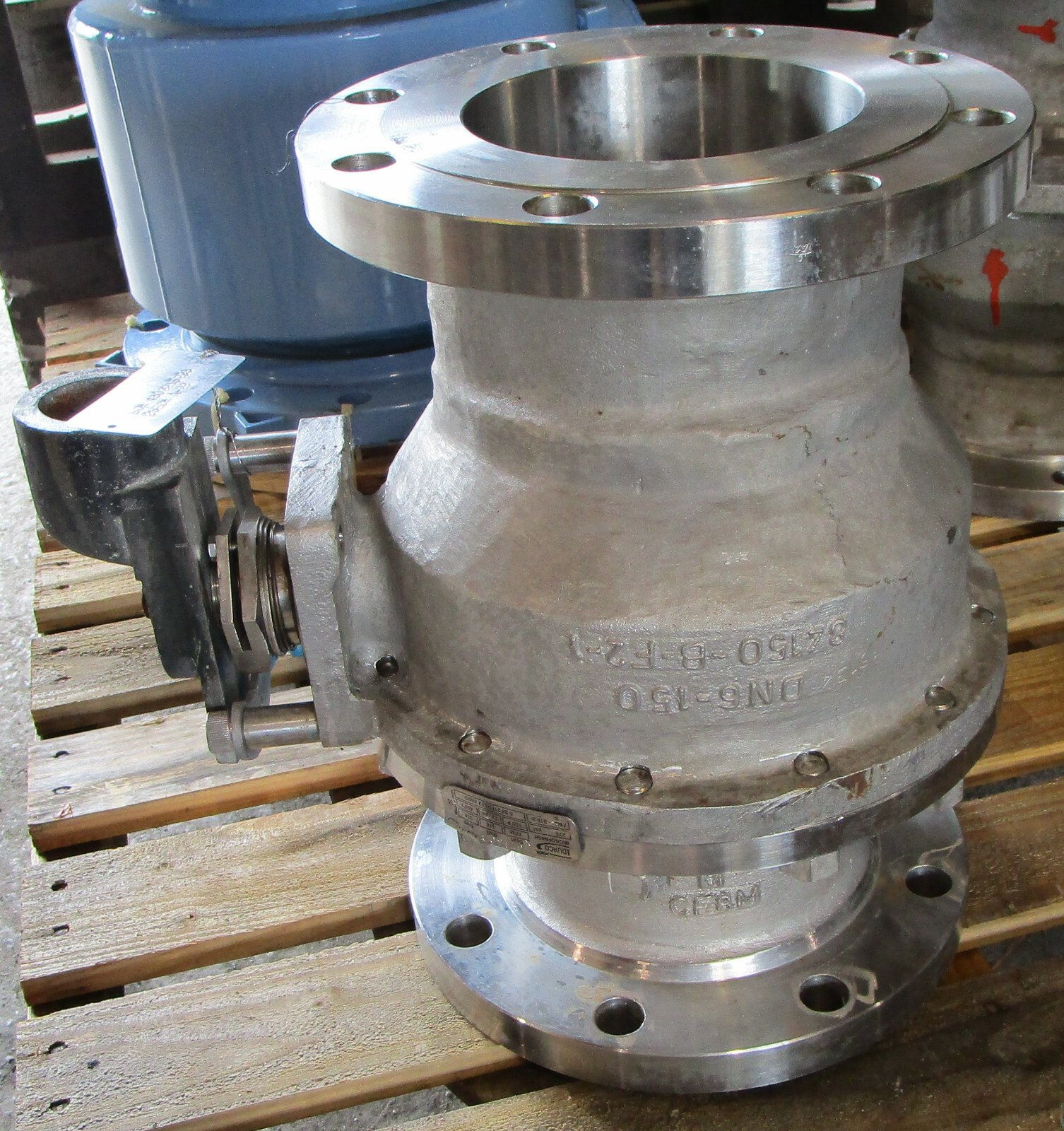Durco Flowserve 6BF21FRLTX666D 6" BALL VALVE 316 CF8M 6F150 DN6-150 New ...